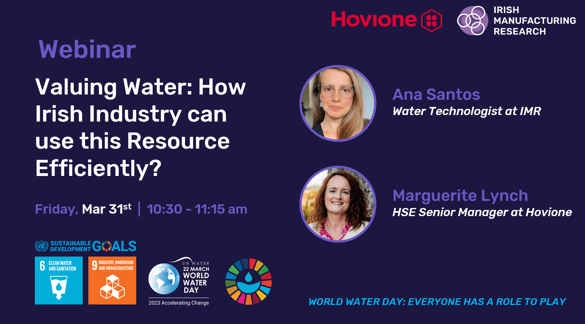 Valuing Water: How Irish industry can use this resource efficiently?